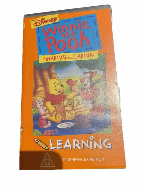 WINNIE THE POOH - Sharing and Caring VHS Video Tape | 1994 | Disney $12 ...
