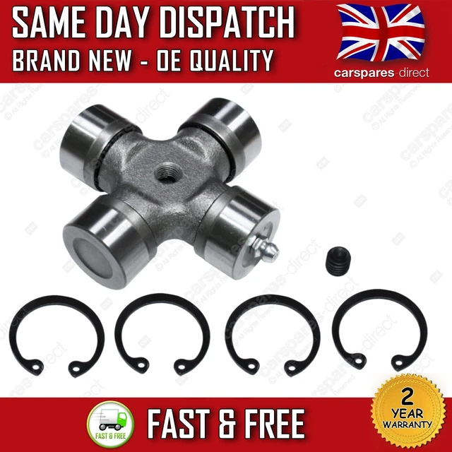 LAND ROVER PROPSHAFT UJ UNIVERSAL JOINT 75mm WIDE 27mm CAP RTC3458 £18. ...