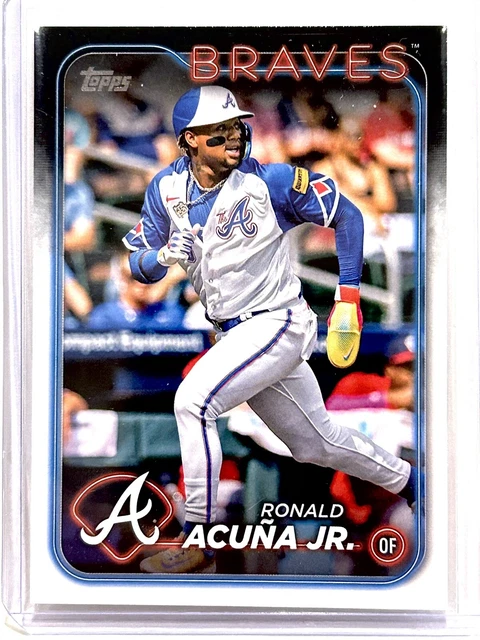 2024 TOPPS SERIES 1 Ronald Acuna Jr. Atlanta Braves #1 EUR 0,91 - PicClick FR
