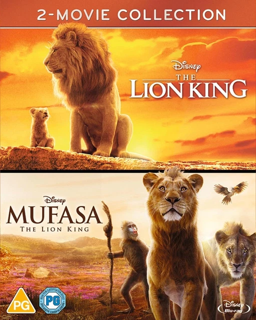 THE LION KING / Mufasa - 2 Movie Collection - DVD - NEW & SEALED £14.95 ...