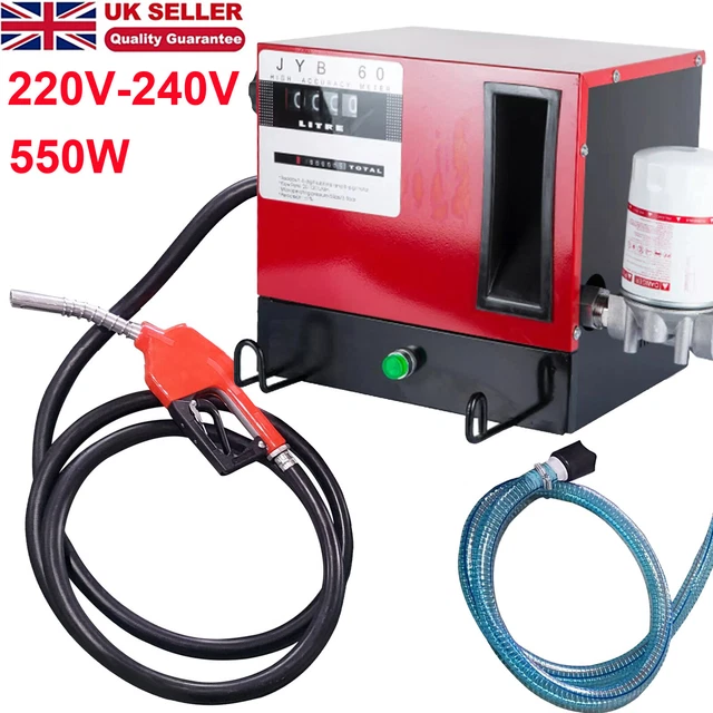FUEL TRANSFER PUMP 220V-240V Self-Priming Oil Diesel Transfer Pump Oil ...