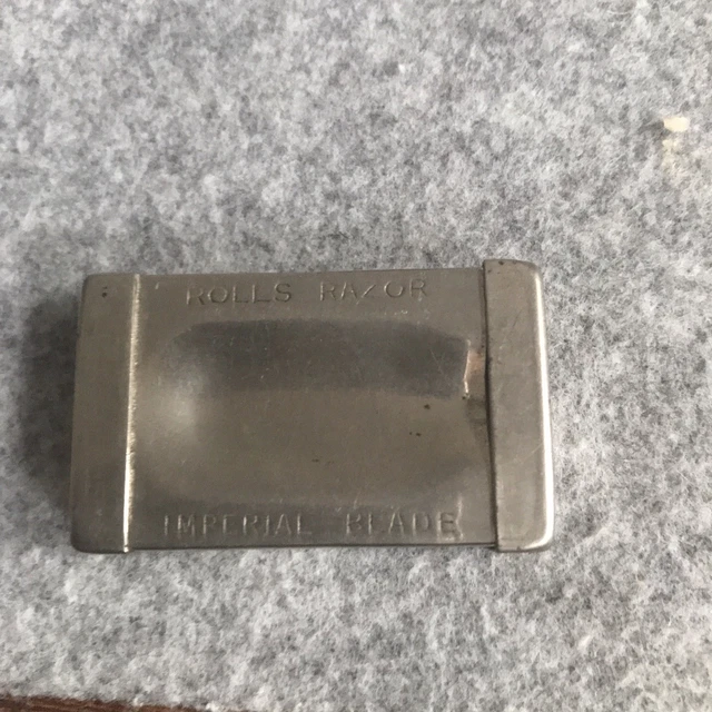 RARE VINTAGE ROLLS Razor Imperial Blade Case Best Sheffield Steel £9.71 ...