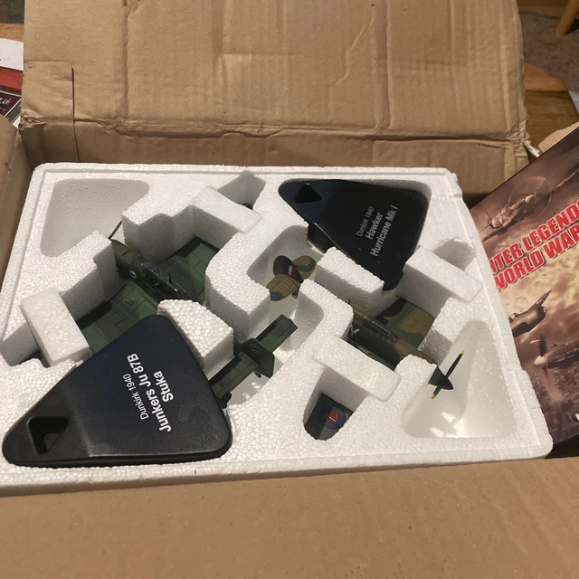 ATLAS EDITION DUNKIRK 1940 Junkers Ju 87B Stuka & Hawker Hurricane Mk1 ...