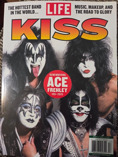 LIFE MAGAZINE-KISS-REMEMBERING ACE Frehley 1951-2025-Brand New-Never Read! £9.03 - PicClick UK