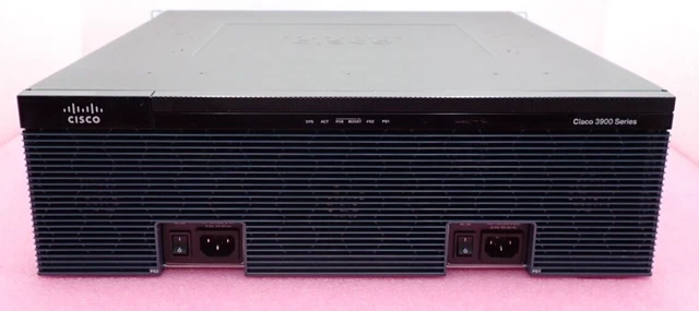 CISCO 3925 C3925-VSEC/K9 Integrated Services Router ISR G2 Voice ...
