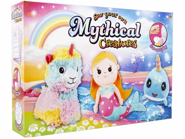 GRAFIX SEW YOUR Own Mythical Creatures - Soft Toys - Plush Toys - Craft ...