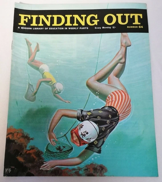 MAGAZINE - VINTAGE Purnell 1960s Finding Out Weekly Educational ...