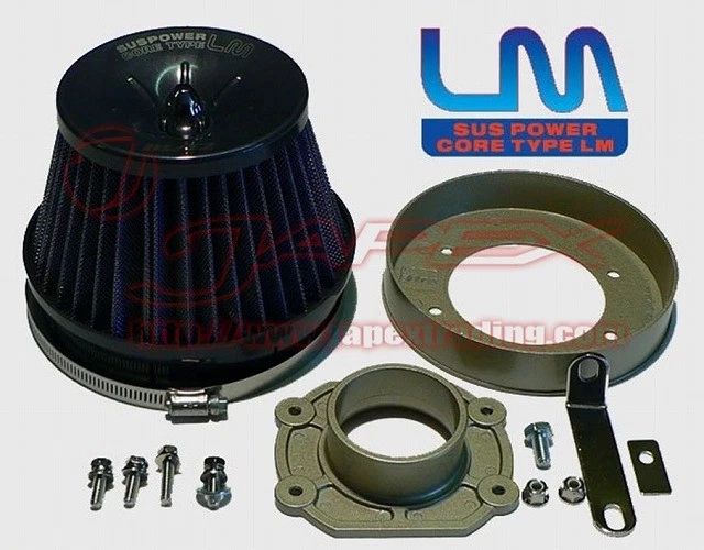 BLITZ SUS POWER Core Type LM Intake Kit Blue for STARLET EP82 4E-FTE ...