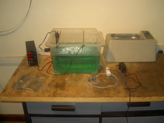 NICKEL ELECTROPLATING PLANT, bench top £295.00 - PicClick UK