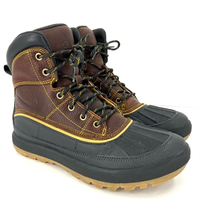 NIKE MEN’S ACG Woodside II Dark Gold Leaf Boots 525393-770 Sz 7 ...