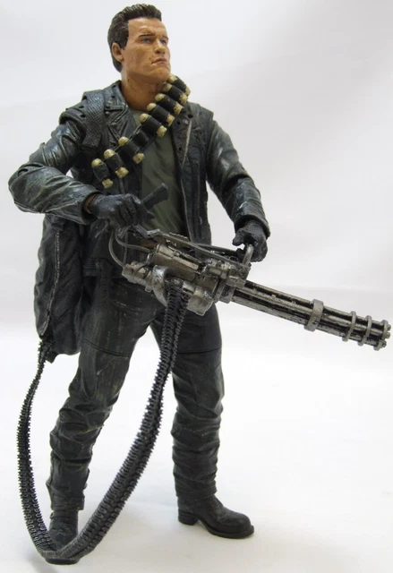 NECA TERMINATOR 2: Judgment Day T-800 Arnold Schwarzenegger 7" Action ...
