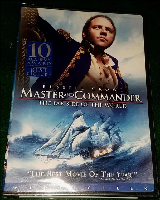 RUSSELL CROWE, PAUL BETTANY, Master and Commander, DVD, NEW £5.69 ...