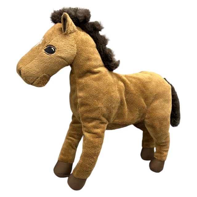 IKEA PFERD PONY Gaul Stute Hengst Ökenlöpare Kuscheltier Stofftier ...