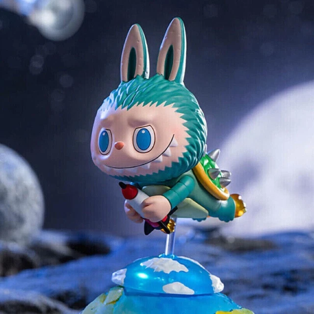 POP MART X HOW2WORK Labubu The Monsters Turtle Mini Figure Art Toy $29. ...