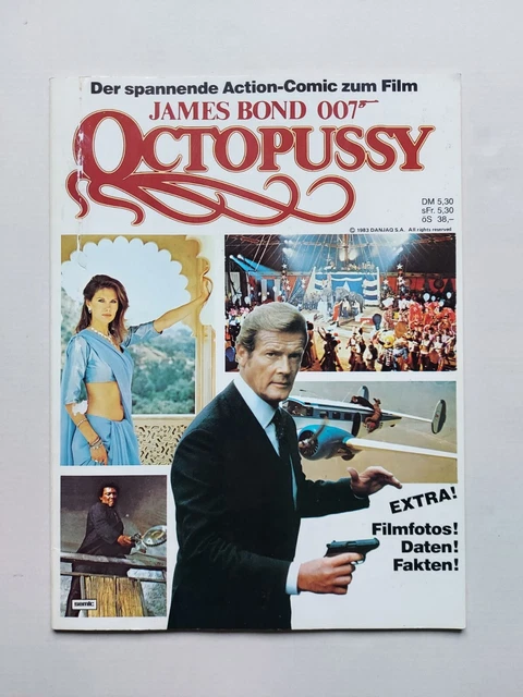 SAMMLER RARITÄT - Semic Comic - Roger Moore - James Bond 007 "Octopussy" / Z2+ EUR 29,99 ...