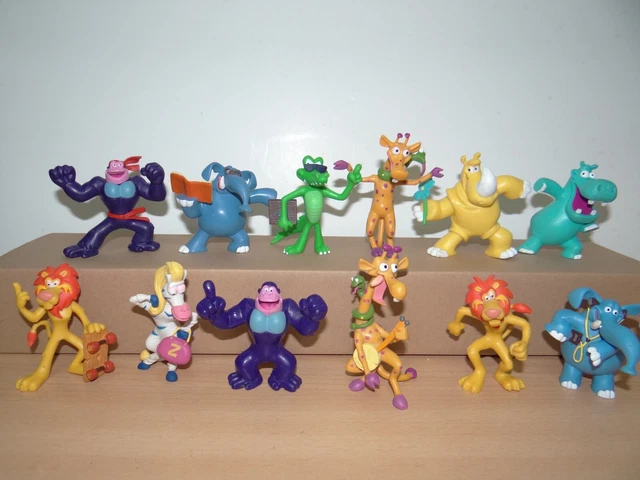 UM BONGO JUNGLE PATROL Drink 13 x PVC Figure Figurine Set SIMBA Toy EUR ...
