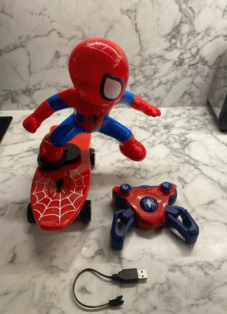 MARVEL SPIDER-MAN REMOTE Control Skateboard £20.42 - PicClick UK
