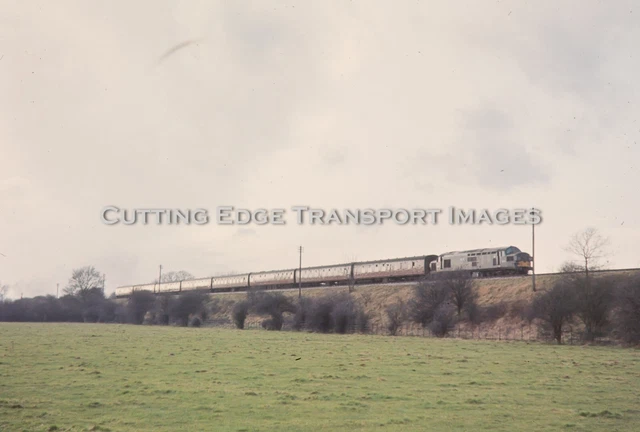 ORIGINAL RAILWAY SLIDE: Class 37 on the Great Central? 1966* A-174 £13. ...