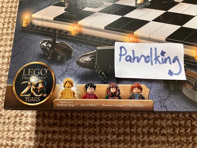 LEGO 76392 HOGWARTS Wizard’s Chess Set Harry Potter Brand New Set Gold ...