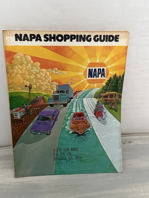 VINTAGE 1970’S NAPA Shopping Guide Catalog Original Home Farm Ranch ...