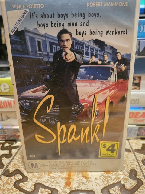 SPANK! VHS RARE EX RENTAL Robert Mammone, Vince Poletto Australian ...