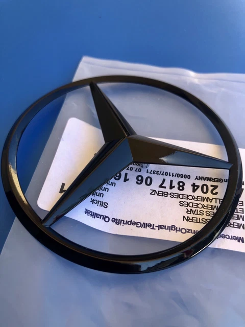 ORIGINAL MERCEDES CLASSE A W169 CALANDRE AMG logo badge A1698880009 ...