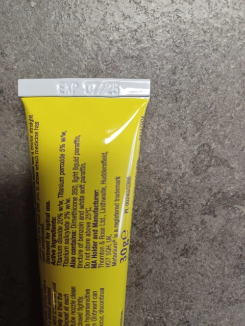 METANIUM NAPPY RASH ointment DISCONTINUED EXPIRY 7/2025 £30.00 ...