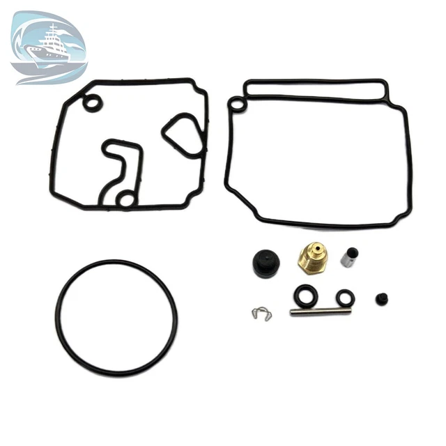 CARBURETOR REPAIR KIT for Yamaha 2 Str 75 85 90 HP Outboard Motor 6H1 ...