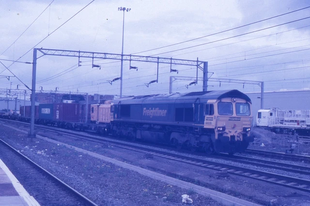 35MM RAILWAY SLIDE: CLASS 66: 66535 £2.00 - PicClick UK