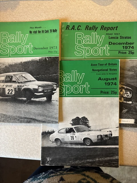 1970S RALLY SPORT Magazines X 3 £10.80 - PicClick UK