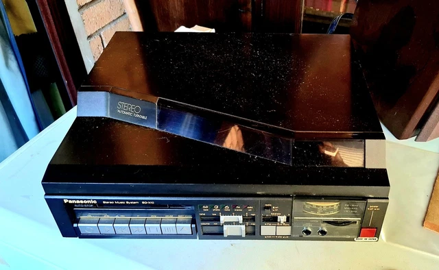 PANASONIC SG-X10 STEREO Music System Turntable Cassette AM/FM ...