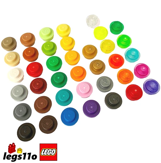 LEGO PLATE 1X1 Stud Round NEW 6141 / 30057 choose colour & quantity £2. ...