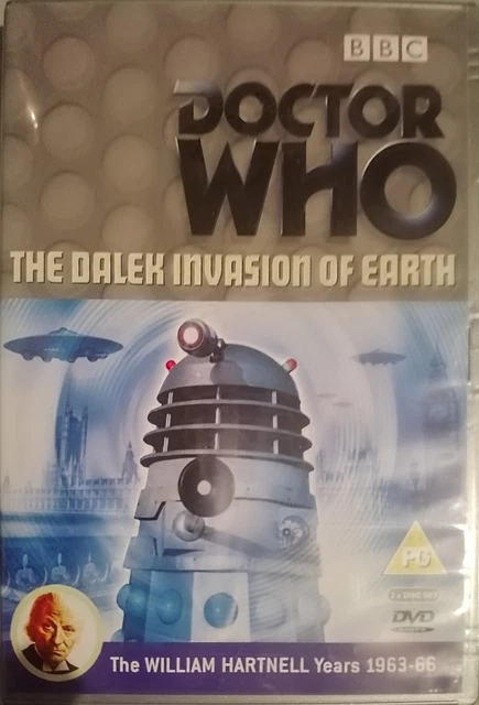 DOCTOR WHO DVD The Dalek Invasion Of Earth William Hartnell 2 Disc £7. ...