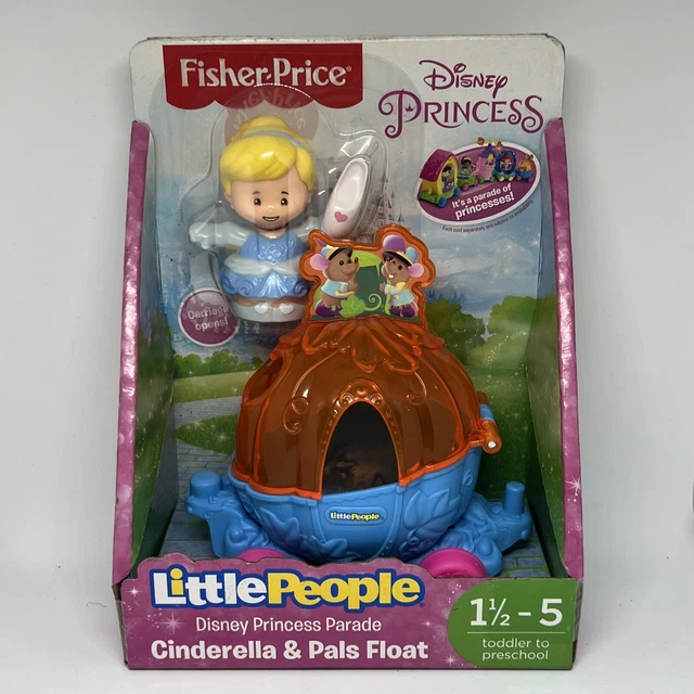 FISHER PRICE LITTLE People Disney Princess Cinderella & Pals Float 2017 ...