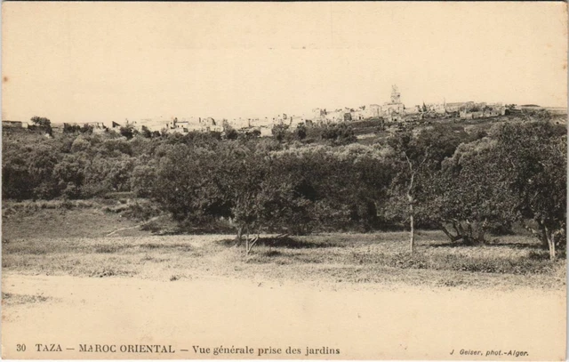 CPA AK MAROC TAZA Vue générale prise des jardins (23390) EUR 5,99 - PicClick FR