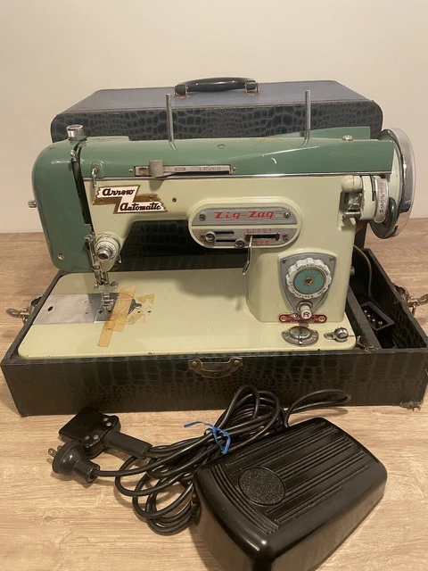 VINTAGE ARROW AUTOMATIC zig-zag model m-900 sewing machine $150.00 ...