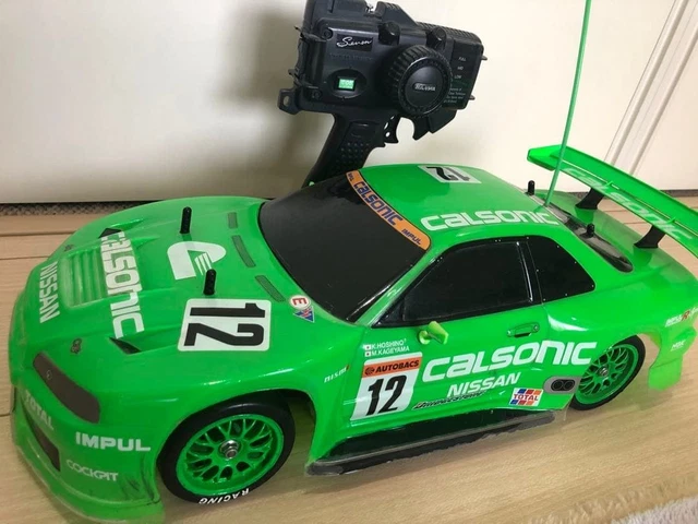TAMIYA TA02 TA-02 GT-R R34 Calsonic Racing Special Chassis Kit Limited ...
