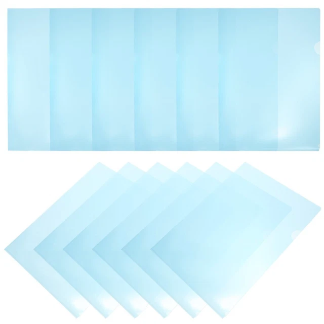 12 PCS DOCUMENT Holder Plastic File Protector Transparent Folders for ...