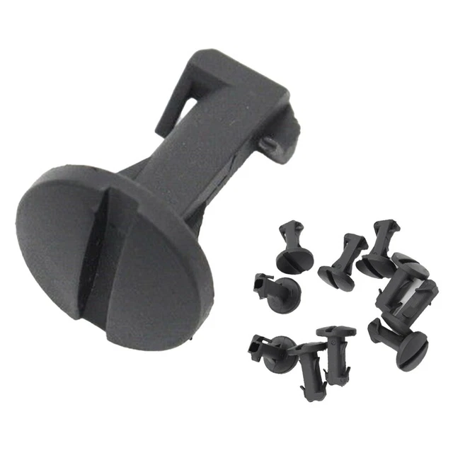 LOT DE 10 clips pare-chocs avant noirs LR012844 pour Range Rover ...