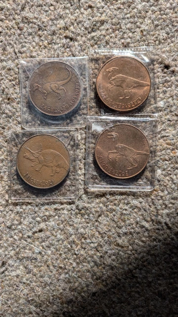 TETLEY JURASSIC PARK the lost world coins £4.00 - PicClick UK