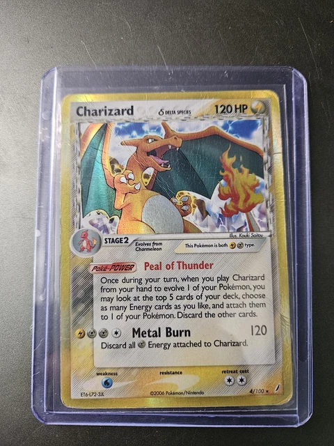 POKÉMON JCG CHARIZARD (Delta Species) EX Crystal Guardians 4/100 Holo ...