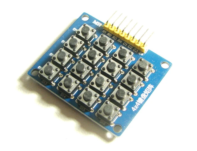 ARDUINO 4X4 MATRIX 16 Keypad Keyboard Module $2.09 - PicClick