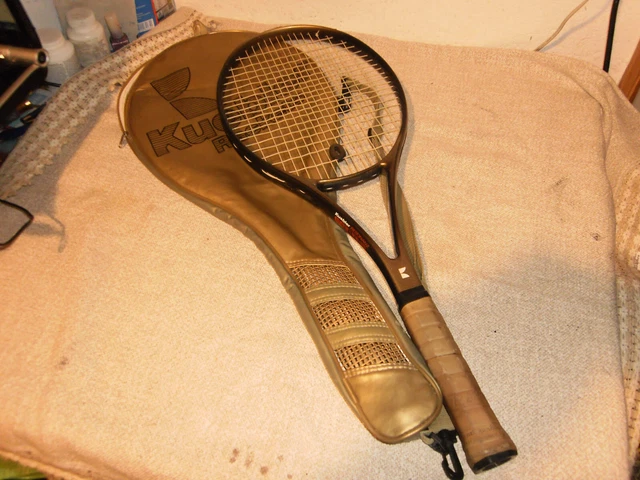 KUEBLER RESONANZ INERTIAL GRIP 4,Tennisschläger Deko Sammlerstück- noch ...