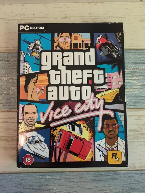 GRAND THEFT AUTO GTA: Vice City PC CD ROM Boxed Edition Video Game £9. ...