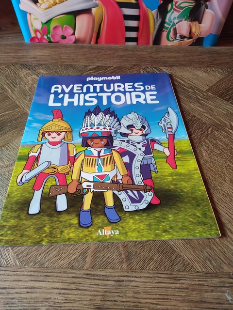 PLAYMOBIL LES AVENTURES de l'histoire poster EUR 10,00 - PicClick FR