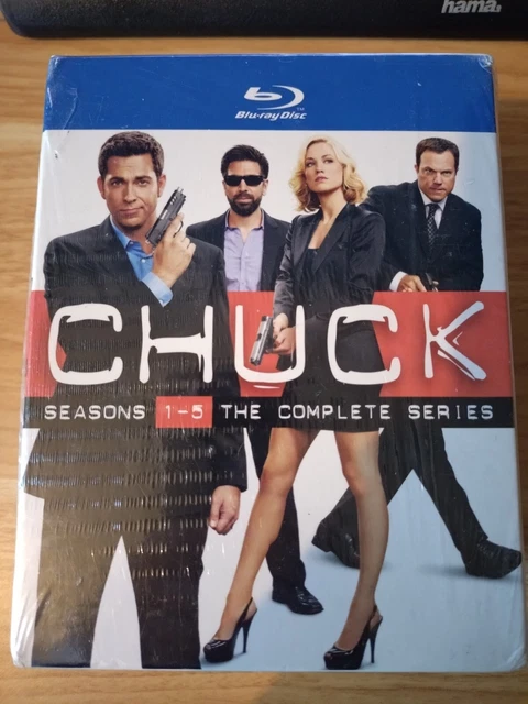 CHUCK - THE Complete Series 1-5 Blu-ray box set, new & sealed £99.00 ...