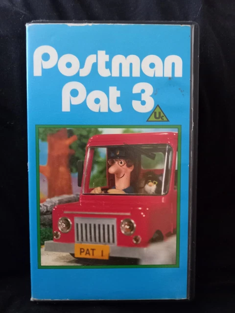 POSTMAN PAT 3 VHS - Original Vintage BBC TV series release video tape ...