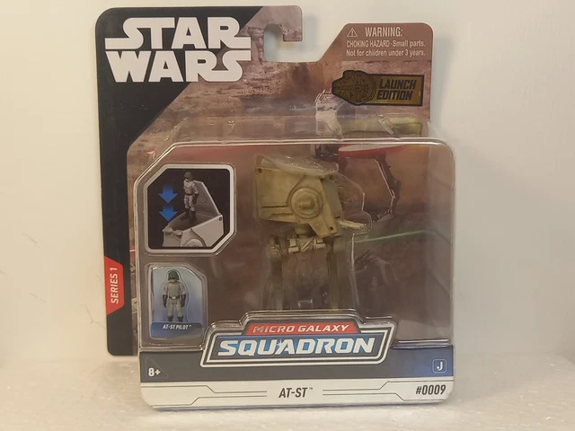 STAR WARS MICRO Galaxy Squadron AT-ST Neuf Scellé Disney Bizak EUR 29 ...