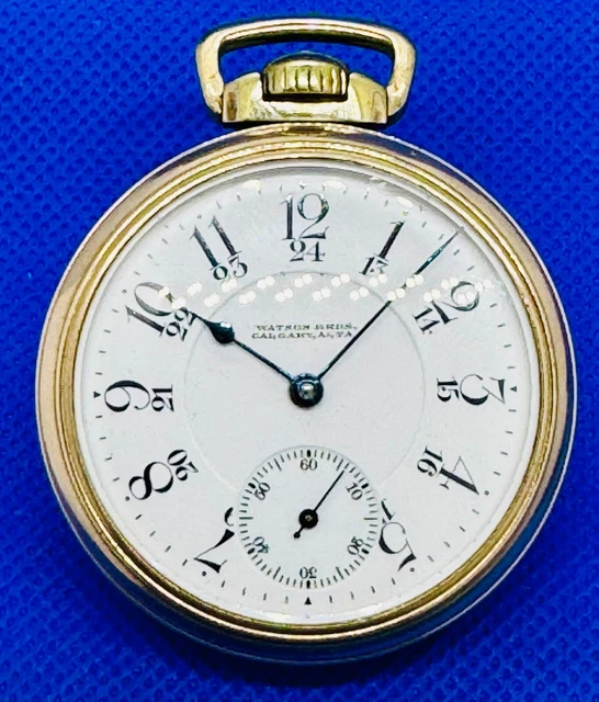 🔥WALTHAM CRESCENT STREET 21 Jewel Railroad Grade 16S Pocket Watch Model ...