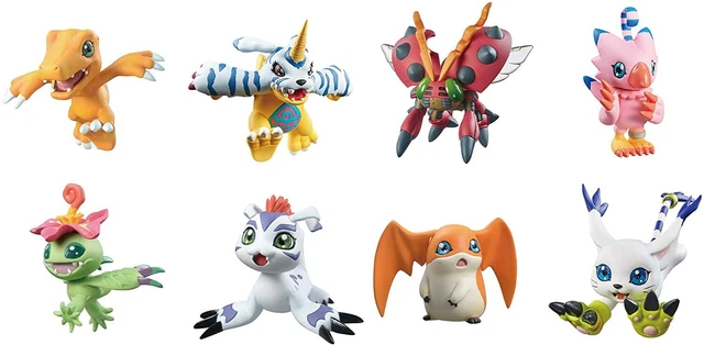 MEGAHOUSE DIGIMON ADVENTURE Digikore! MIX 8 Types Complete BOX Figur ...